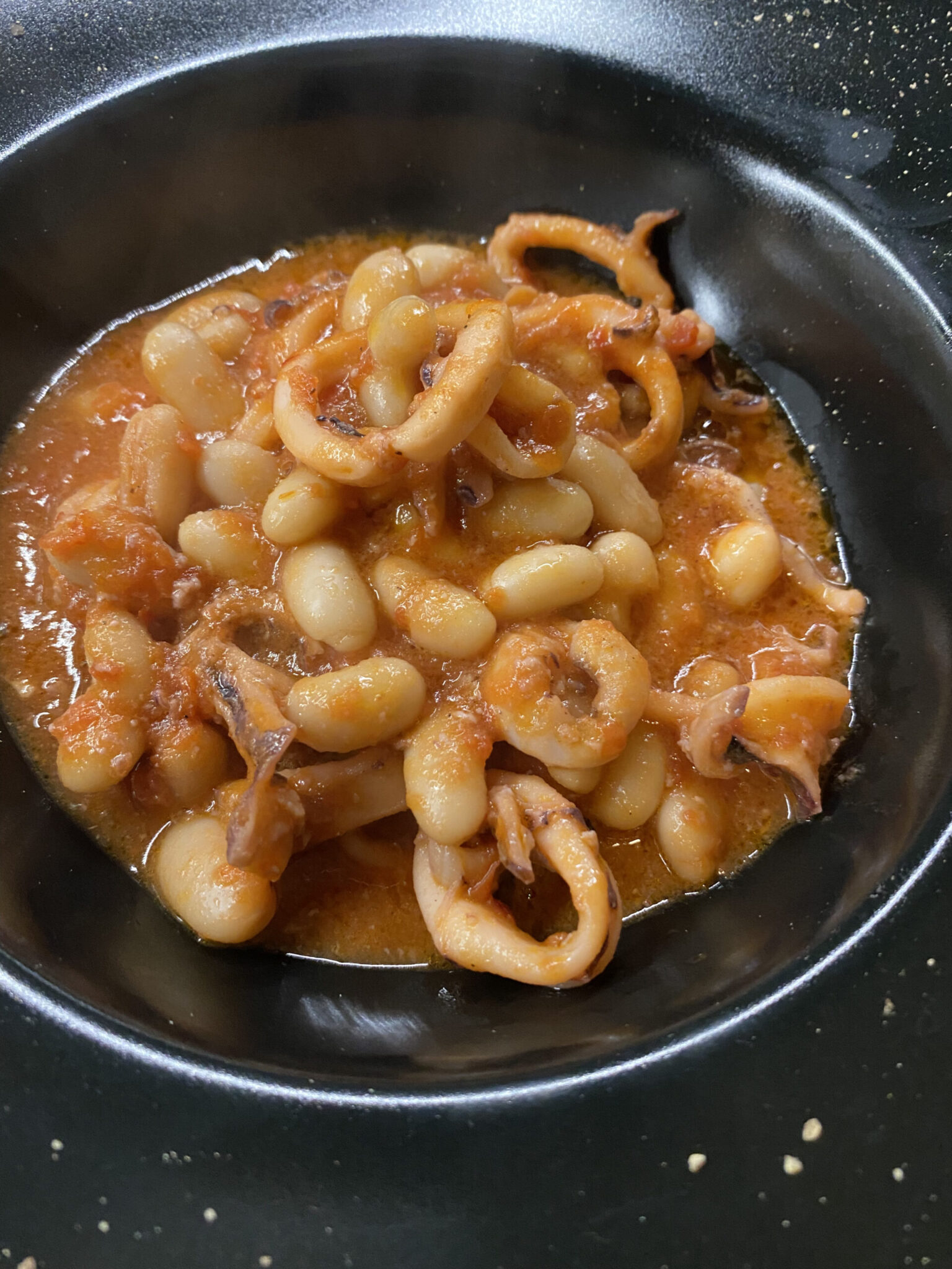 Totani in umido - Ricette di pesce