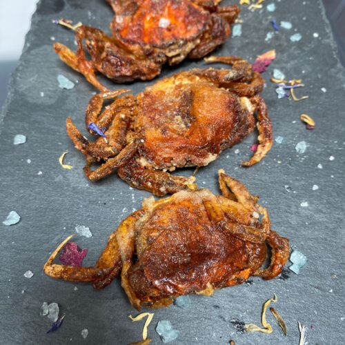 Moeche fritte al prosecco - Ricette di pesce