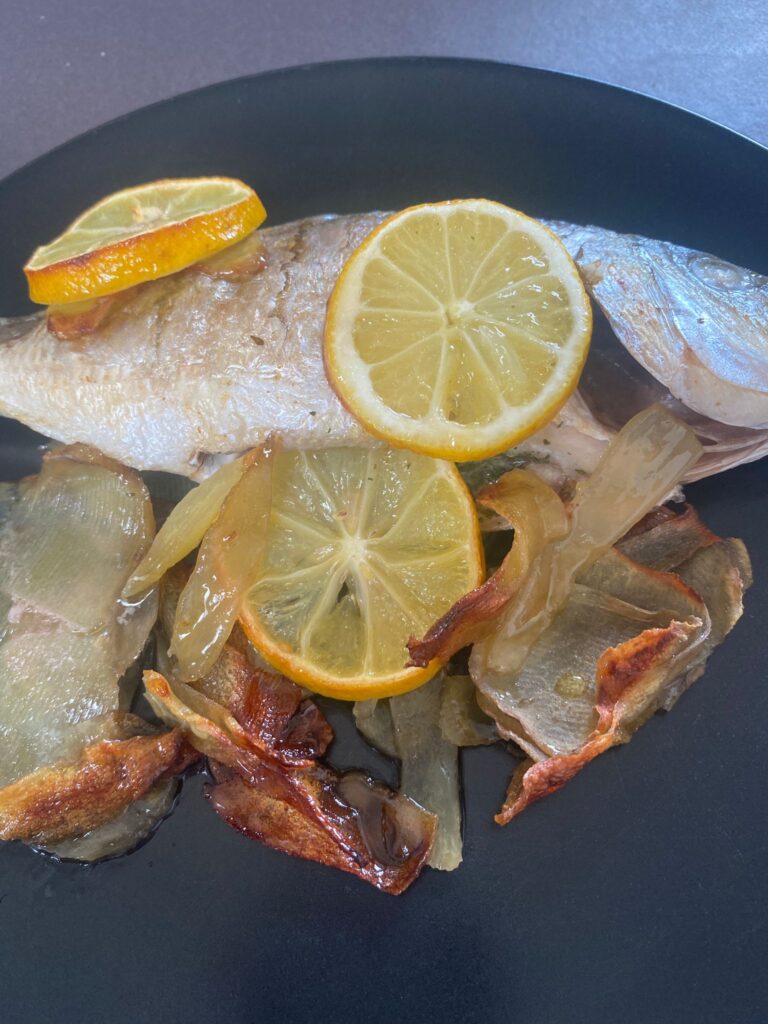 Mormora al forno - Ricette di pesce