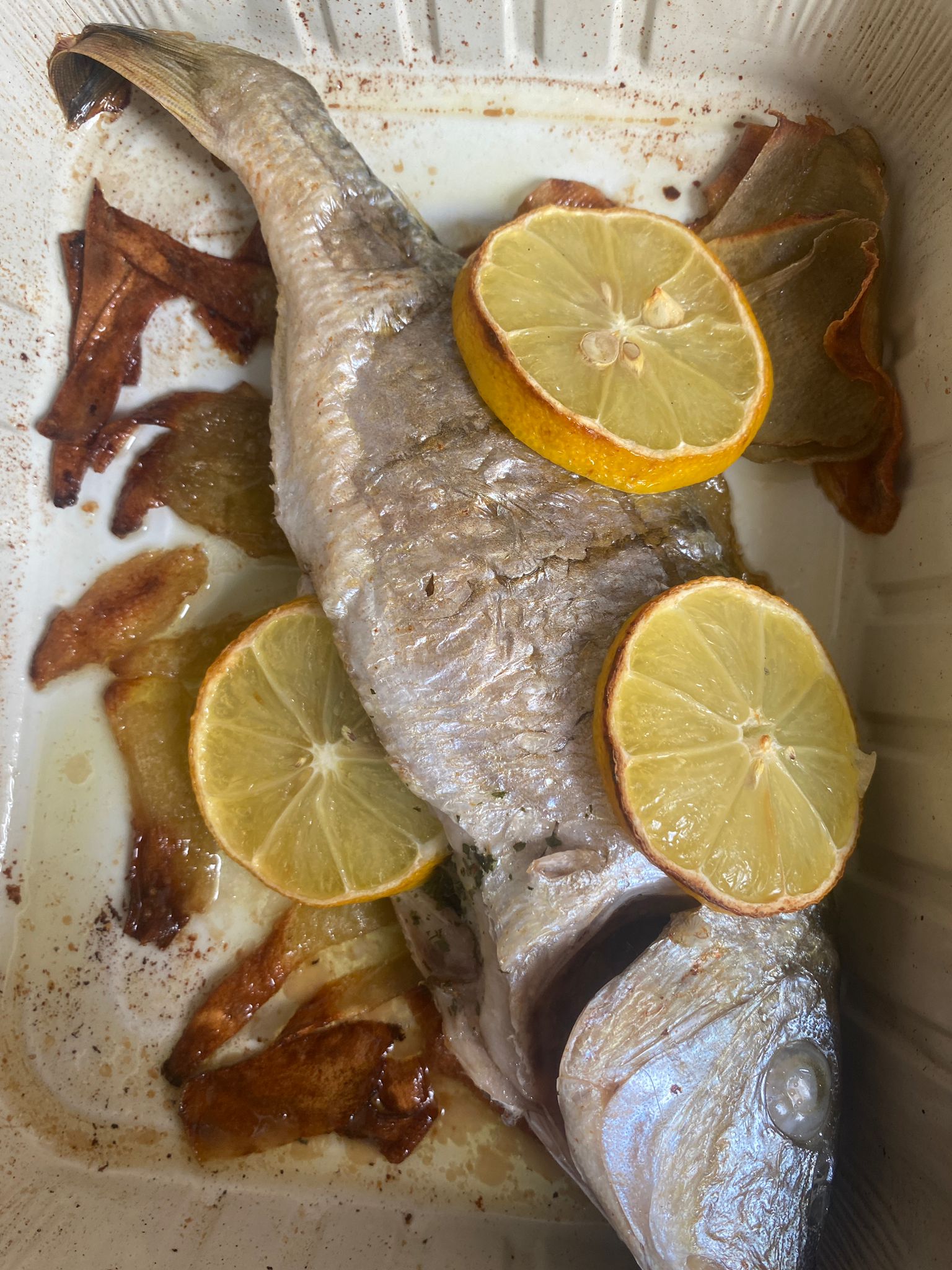 Mormora al forno - Ricette di pesce