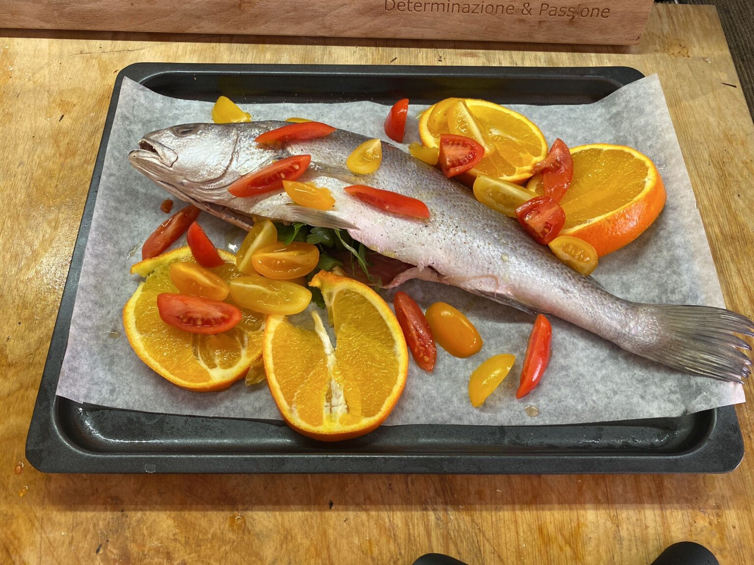Ombrina al forno - Ricette di pesce