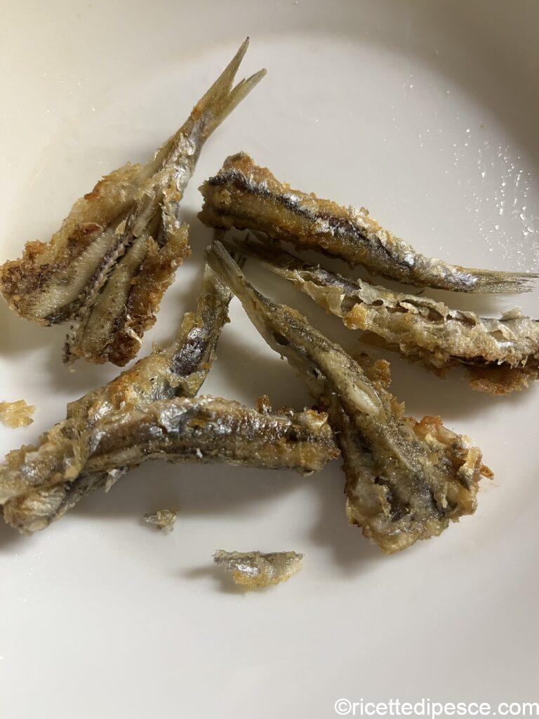 Alici fritte - Ricette di pesce